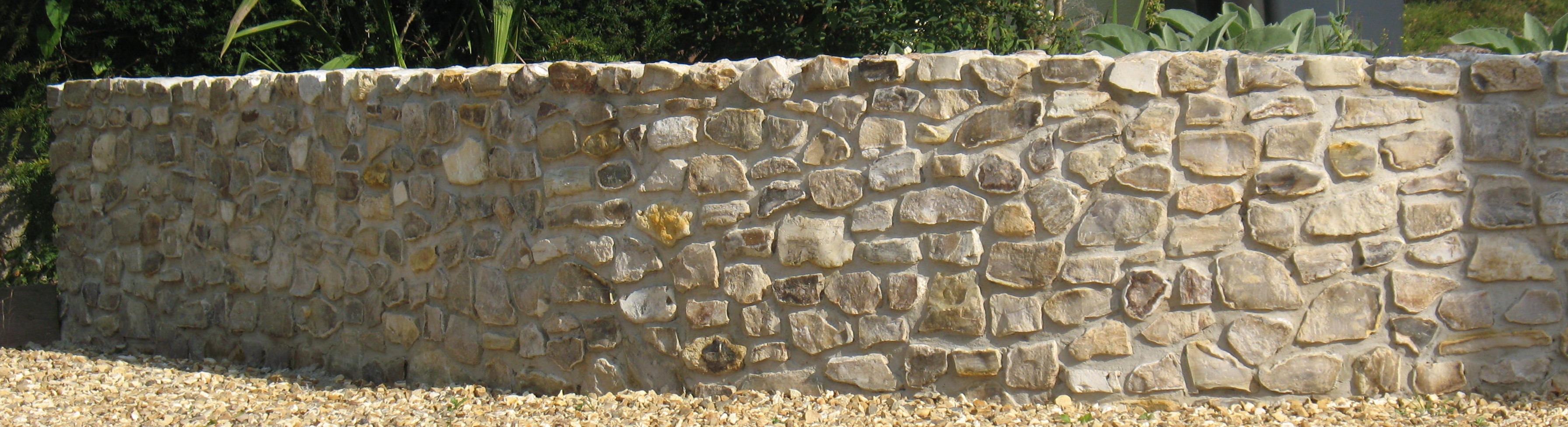 Large and medium faced flint stone - Broadhayes Stone
